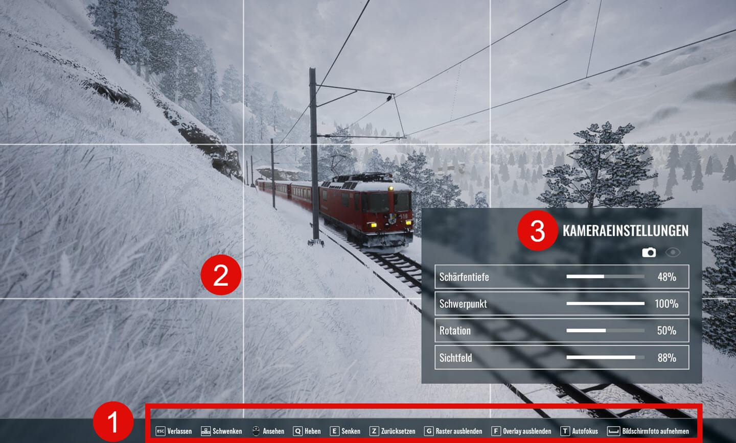 Bildschirmfotos in Train Sim World aufnehmen - Screenshot