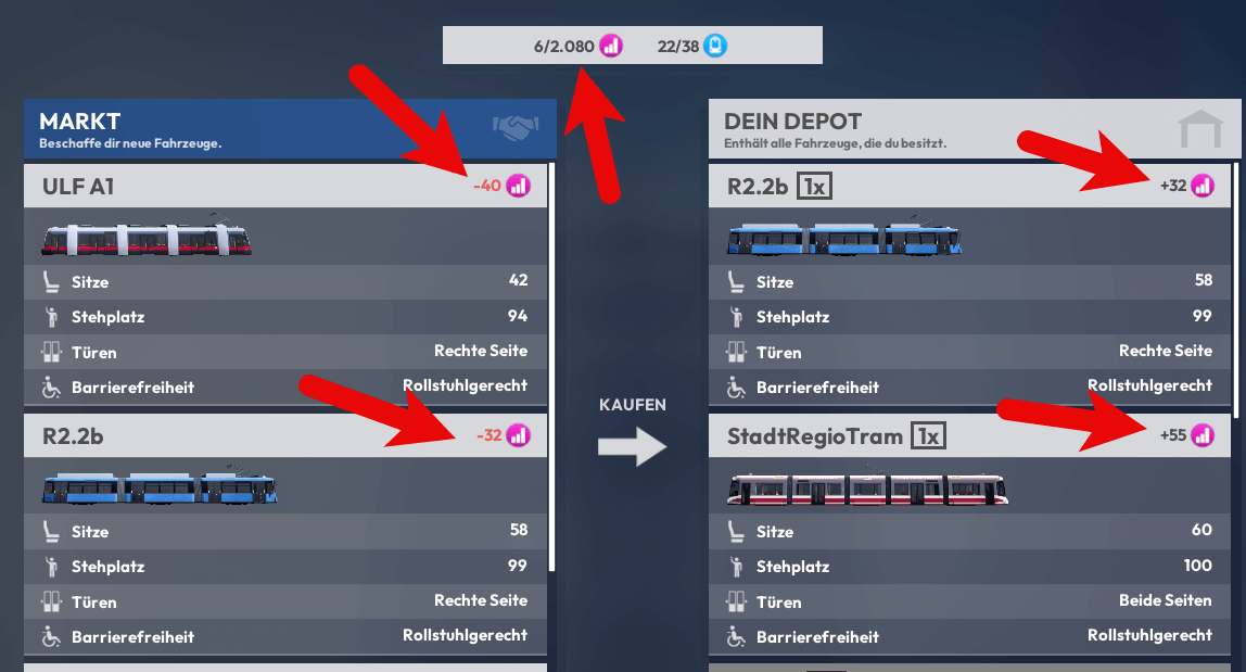 Tipps City Transport Simulator Tram - Fragen und Antworten